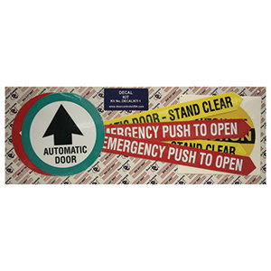 Door Controls USA | DECAL KIT