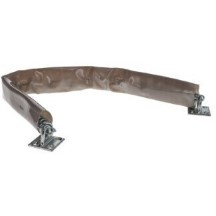 Door Controls USA | 25in DOOR CRASH CHAIN, GRAY