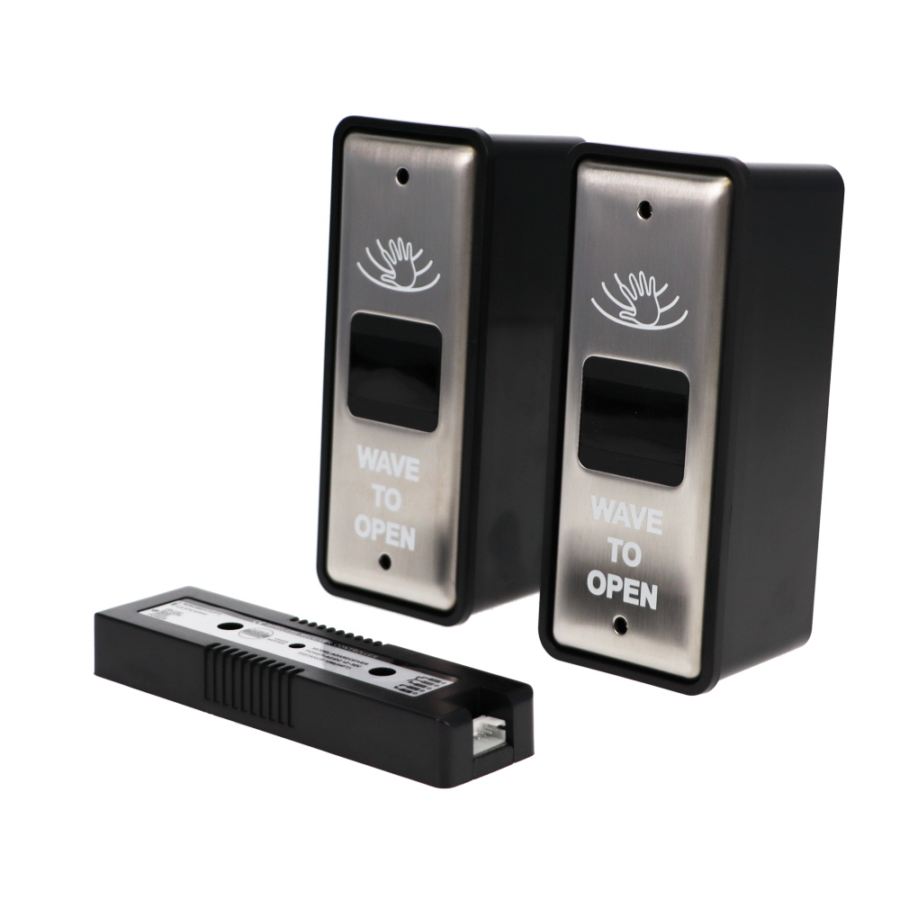 Door Controls USA | SS WIRELESS, TOUCHLESS JAMB SWITCH KIT