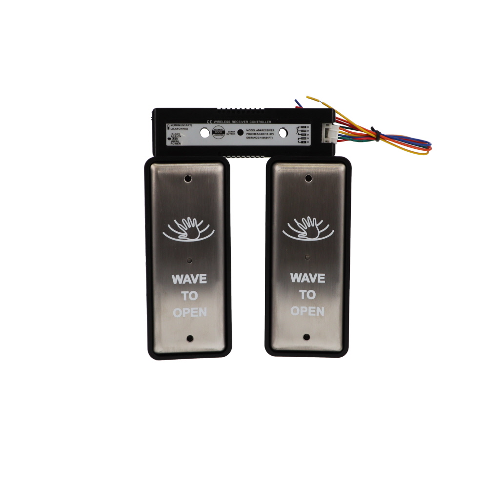 Door Controls USA | SS WIRELESS, TOUCHLESS JAMB SWITCH KIT (INDUCTION)