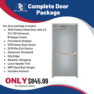 Door Controls USA | Hollow Metal Door Package