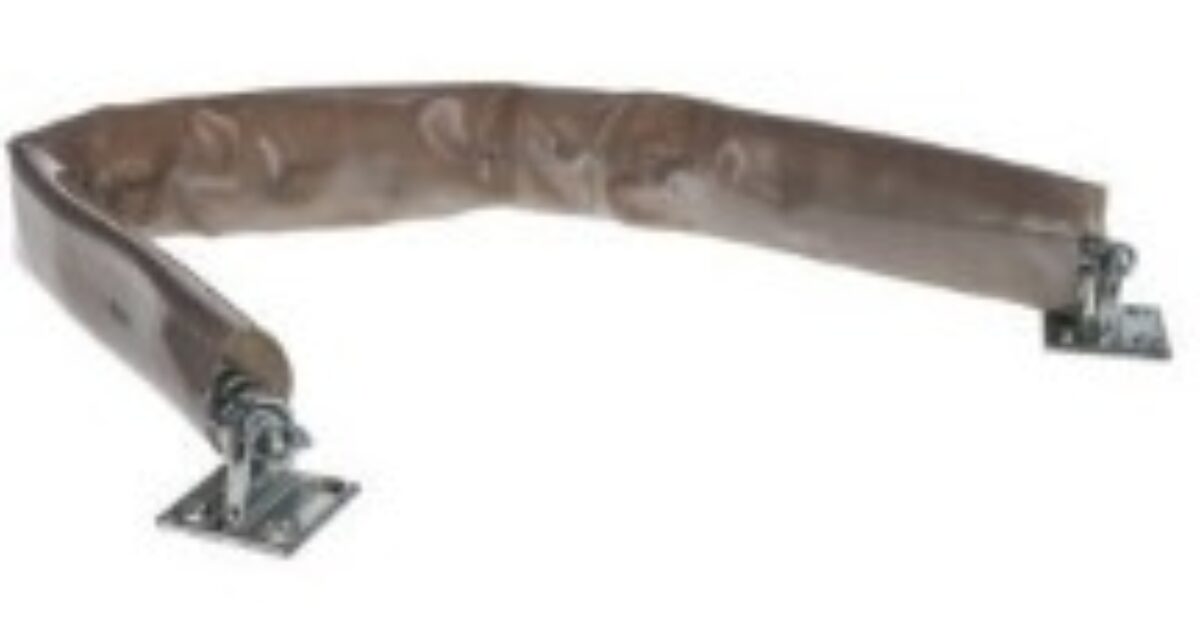 15855-AL DCM-HDWR 25in DOOR CRASH CHAIN, GRAY | Door Controls USA