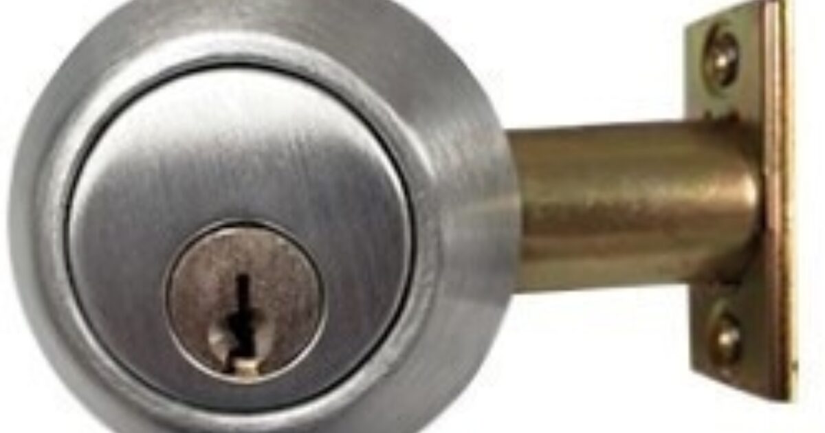 4000DBL26D DCM-HDWR SINGLE CYL DEADBOLT US26D | Door Controls USA