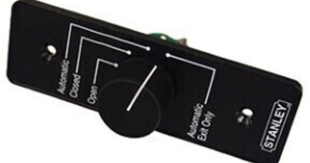 413960 STANLEY 4 POSITION ROTARY SWITCH- DOUBLE… | Door Controls USA