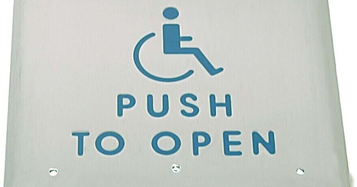 DC10011 DCM 4.75in SQUARE PUSHPLATE WITH PUSH TO… | Door Controls USA