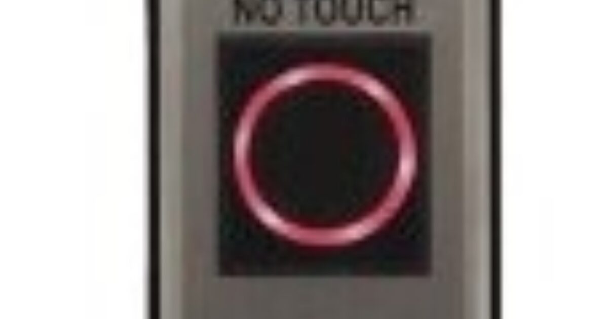 DC10326 DCM WAVE PLATE WITH BOX, SINGLE GANG,… | Door Controls USA
