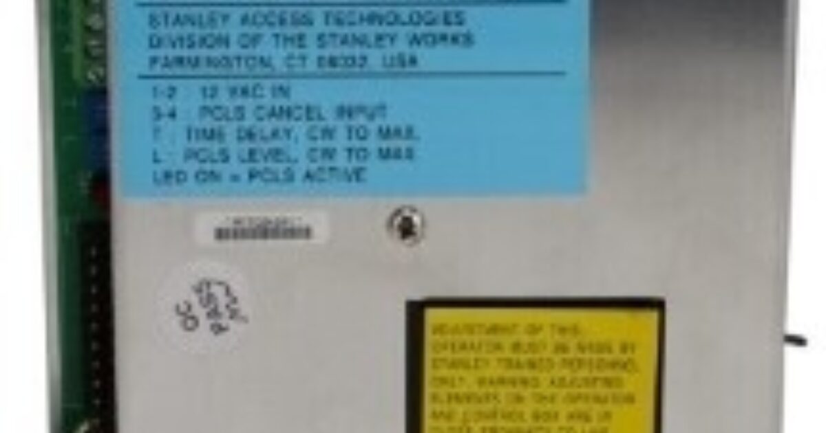 R313367 STANLEY POWER CLOSE MODULE; INCLUDES… | Door Controls USA