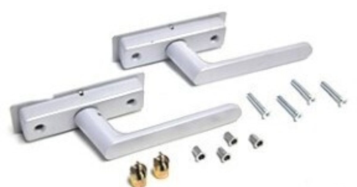 US05-0367-01 BESAM POSITIVE LATCH HANDLE - CL | Door Controls USA